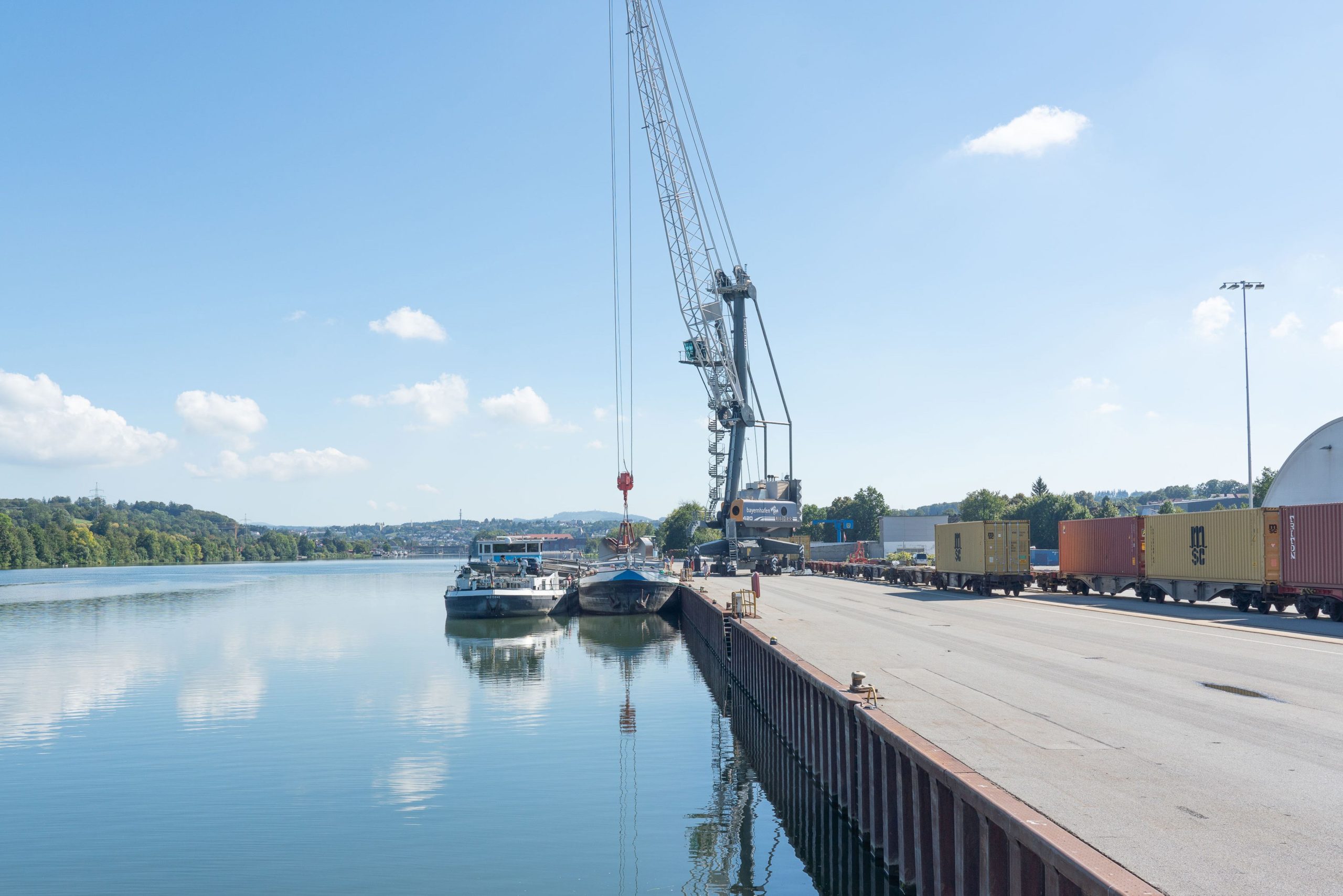 bayernhafen Passau: investment boost the multimodal hub for Lower ...